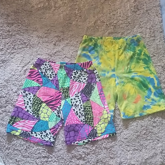 Fit 2 Win | Shorts | Neon Bike Shorts | Poshmark